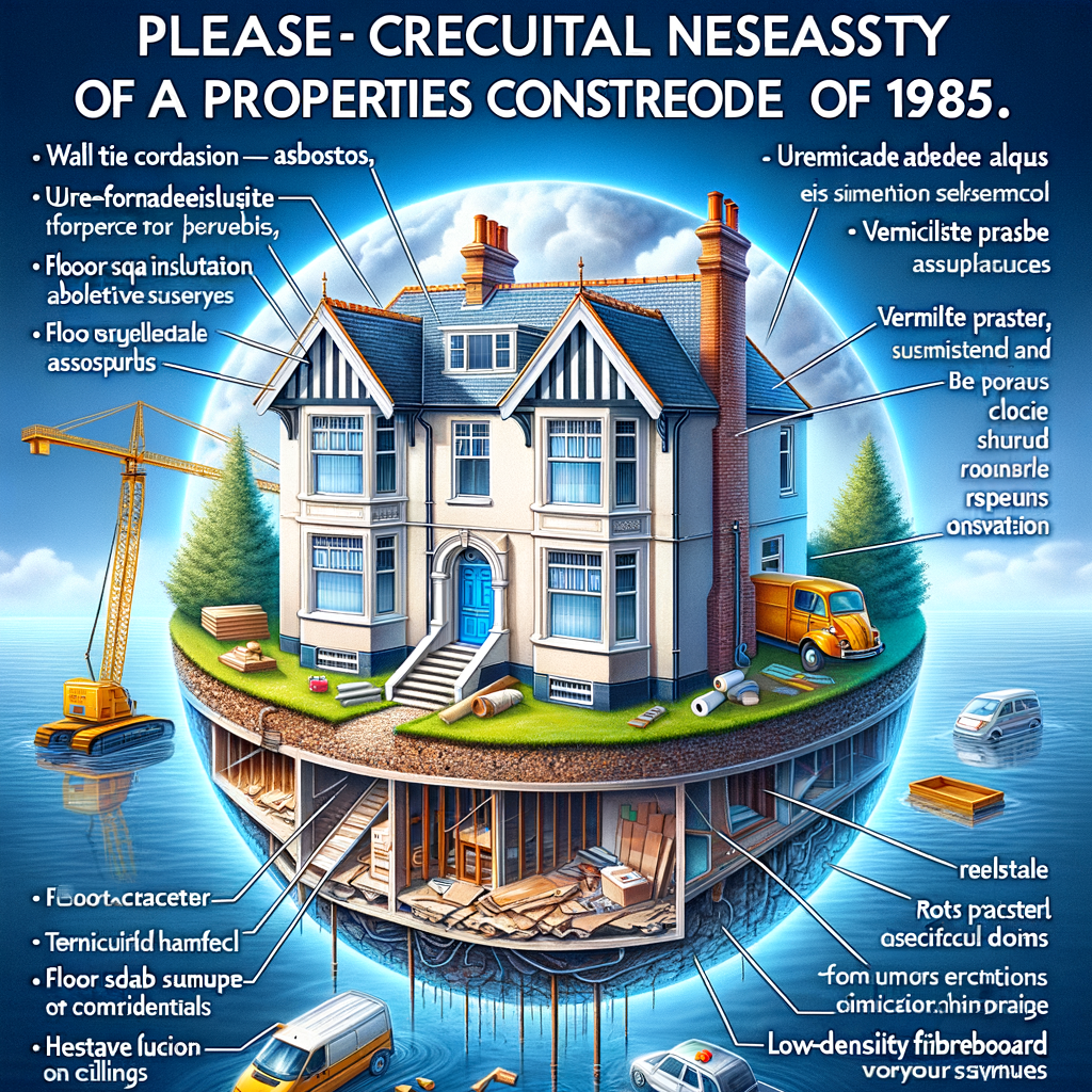 Unveiling the Necessity of a Level Three Survey for Pre-1985 Properties